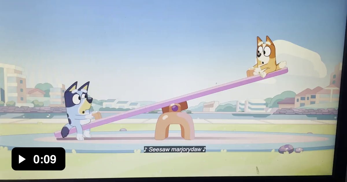 Somehow no one has posted this here, but Bluey made a Stranger Things ...