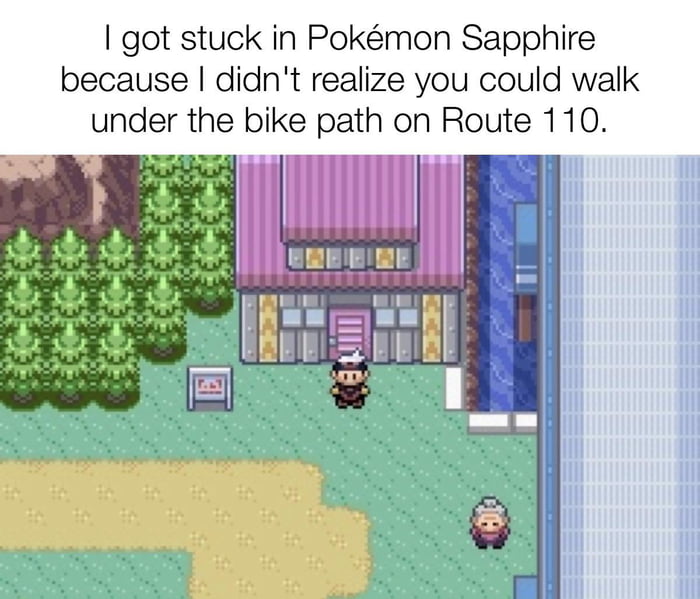 When did you get stuck in a Pokémon Game? - 9GAG