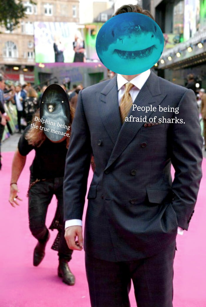 We all know who are the true marine villains of the deep. - 9GAG