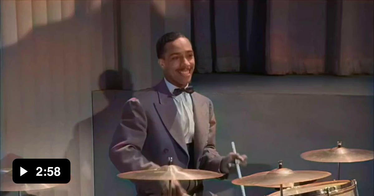 This colorized 1943 performance of Cab Calloway & the Nicholas brothers ...