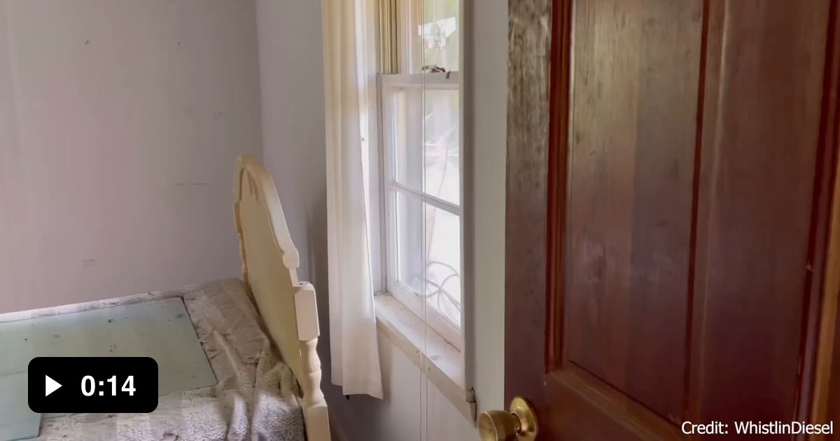 Bed getting ripped out the window - 9GAG