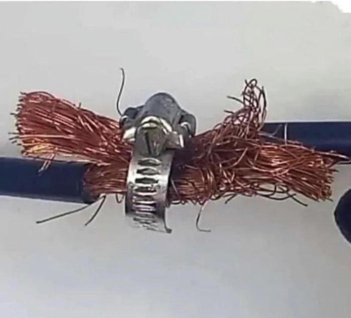 All wired up, boss. - 9GAG