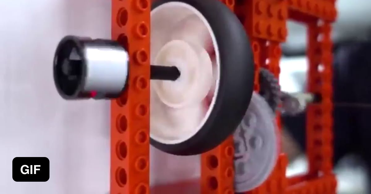 Spinning a Lego Wheel extremely Fast BY HAND (credits Brick Experiment ...