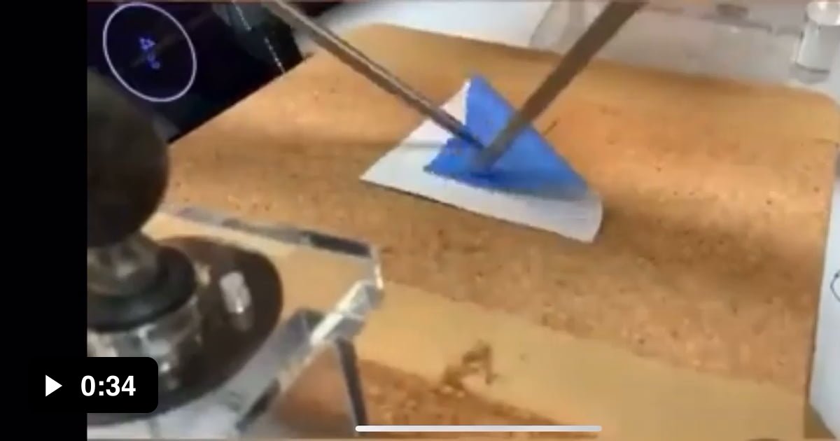 Surgeons practicing by making origami - 9GAG