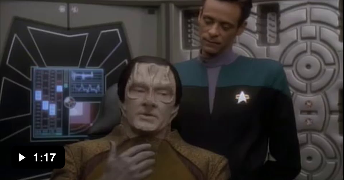 Garak has a different perspective on a boy who cry wolf. - 9GAG