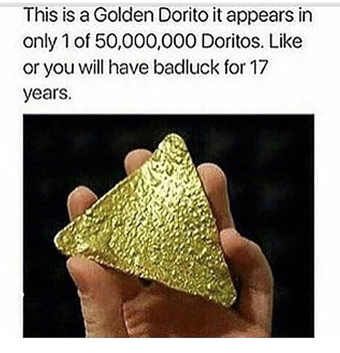Golden Dorito - 9GAG
