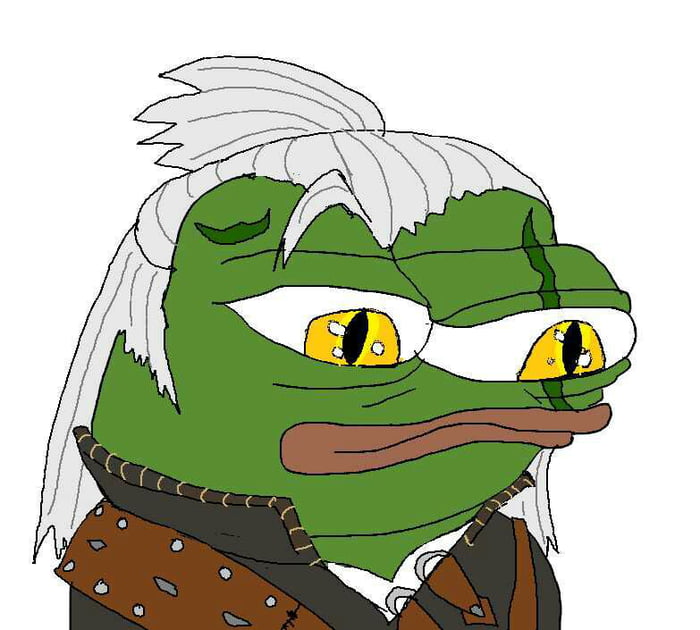 Witcher pepe - 9GAG