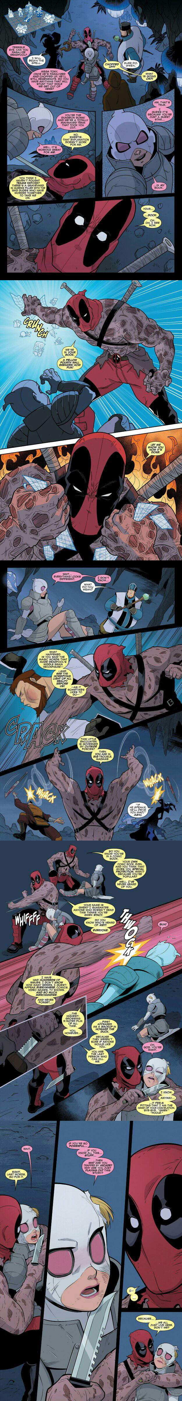 Gwenpool vs Deadpool - 9GAG