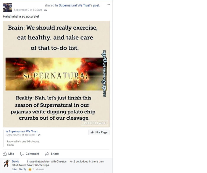 Supernatural problems - 9GAG