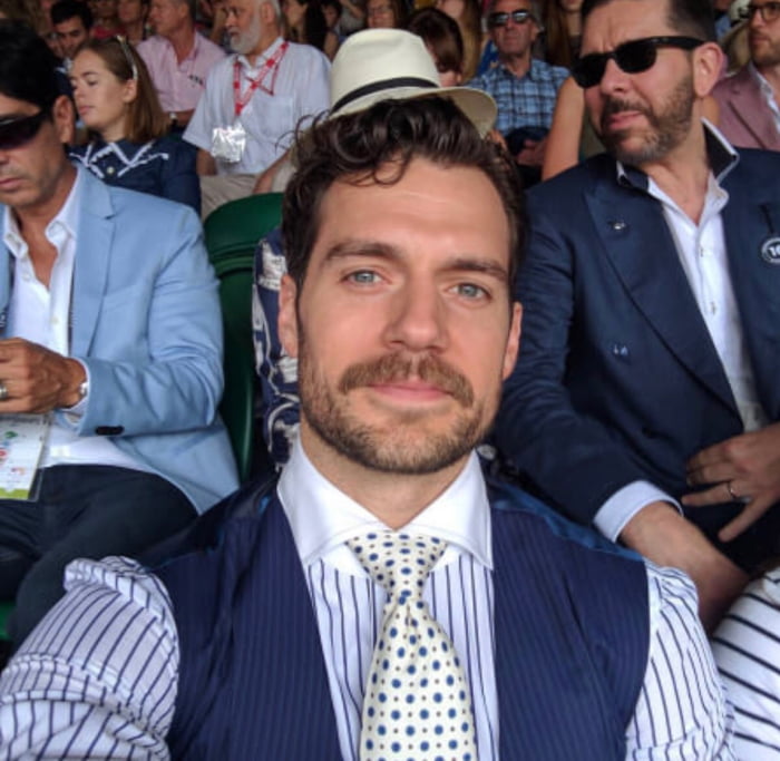 Henry Caville and his tiny hat - 9GAG