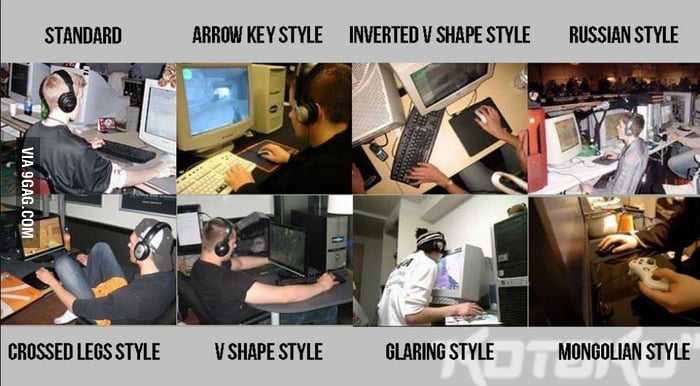 Which gamer style are you? - 9GAG