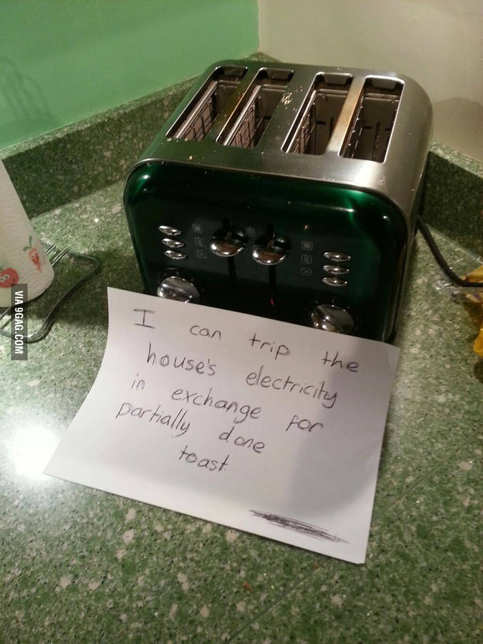 Toaster Shaming. - 9GAG