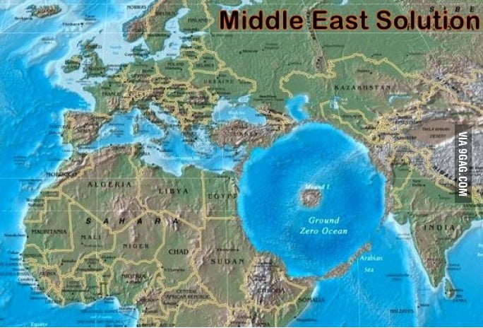 Middle East Solution - 9GAG
