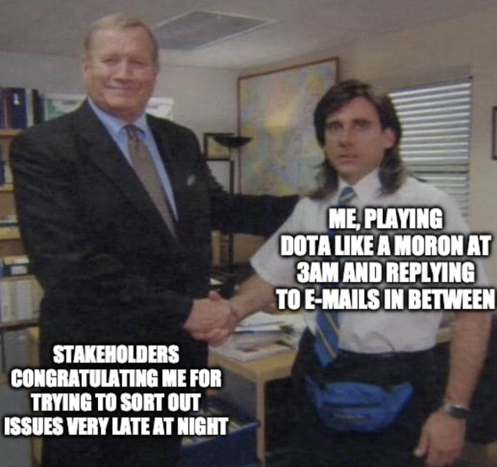 Sometimes, working with people form different timezones can turn out ok ...