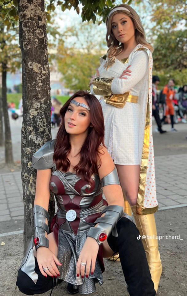 Bella Prichard as Queen Maeve and Alicespixels as Starlight. Let’s chat and jerk - 9GAG