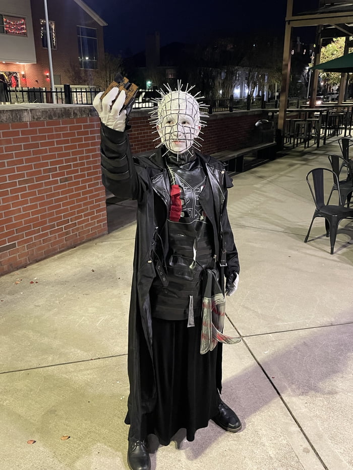 Pinhead Cosplay for Halloween - 9GAG