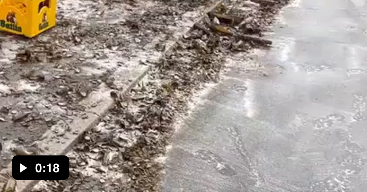 A truck carrying beer cases tumbled over in Luxembourg - 9GAG