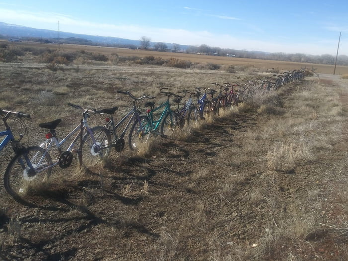 Cycle fence in Colorado - 9GAG
