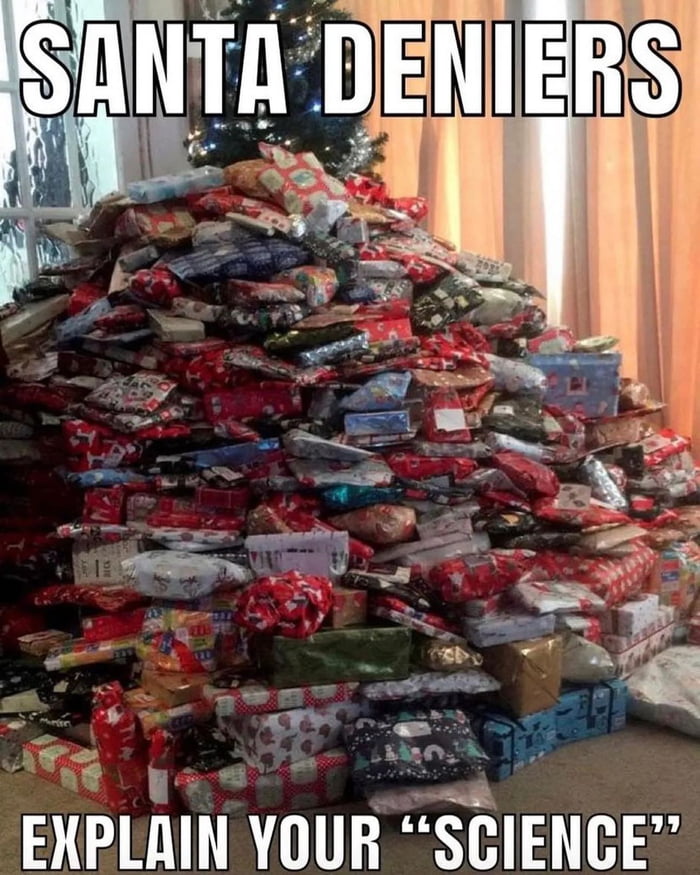 When the presents evolve under the sciencemass tree - 9GAG