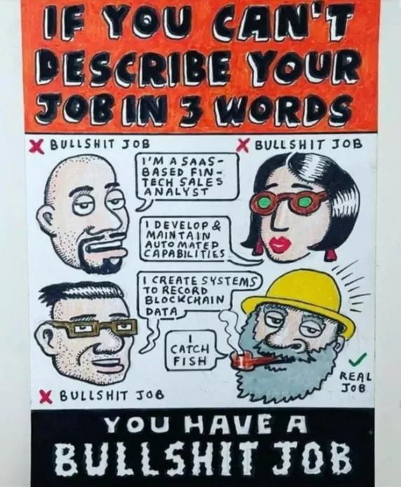 How to spot a BS job - 9GAG