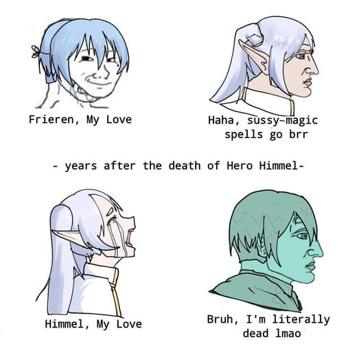 Himmel THE CHAD - 9GAG