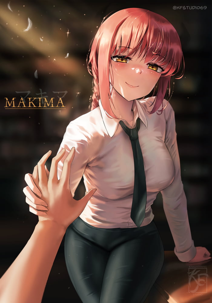 I Drew Makima from chainsawman. i hope you like it! - 9GAG