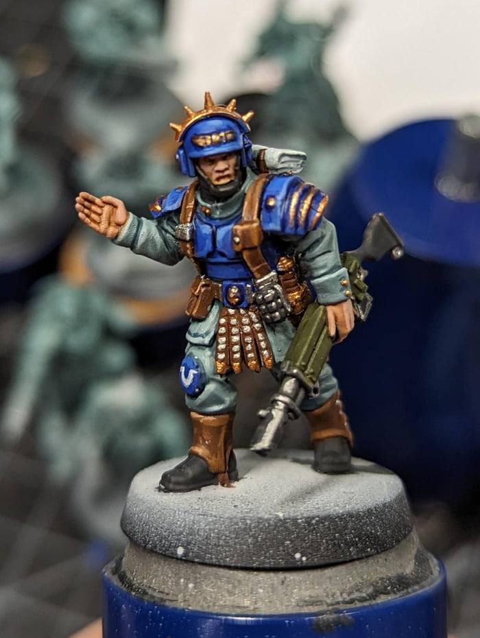 Ultramar Auxilla Conversion Mk 2. Test model - 9GAG