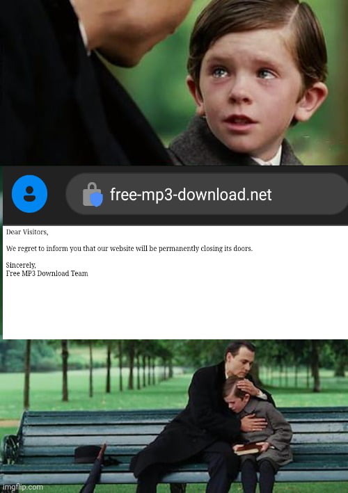 Goodbye FreeMp3Download - 9GAG