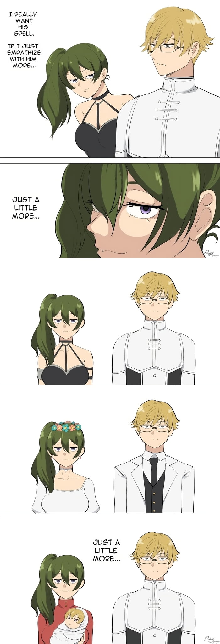 Plot twist, she never got the spell but got something better: a loving family - 9GAG