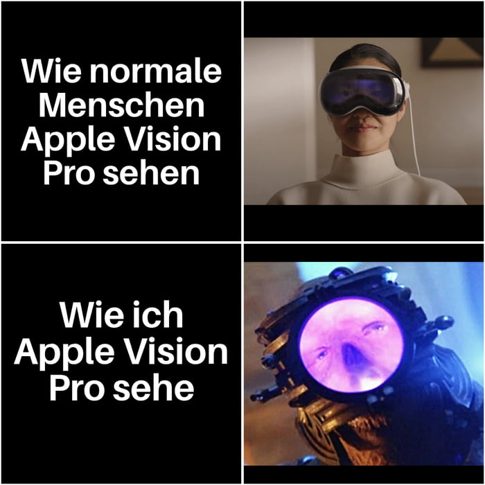 Apple Vision Pro - Lensor Necromonger edition - 9GAG