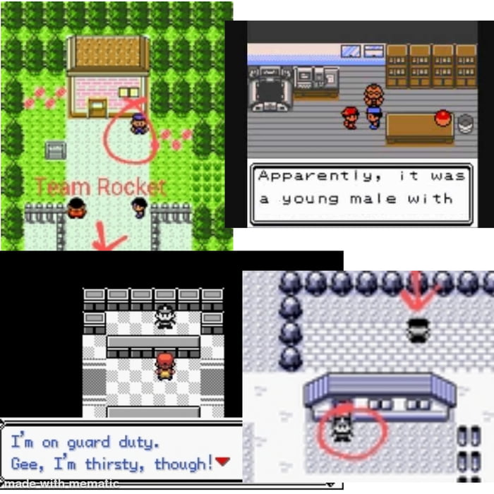Which one of these police officers/guards in the Pokemon universe is ...