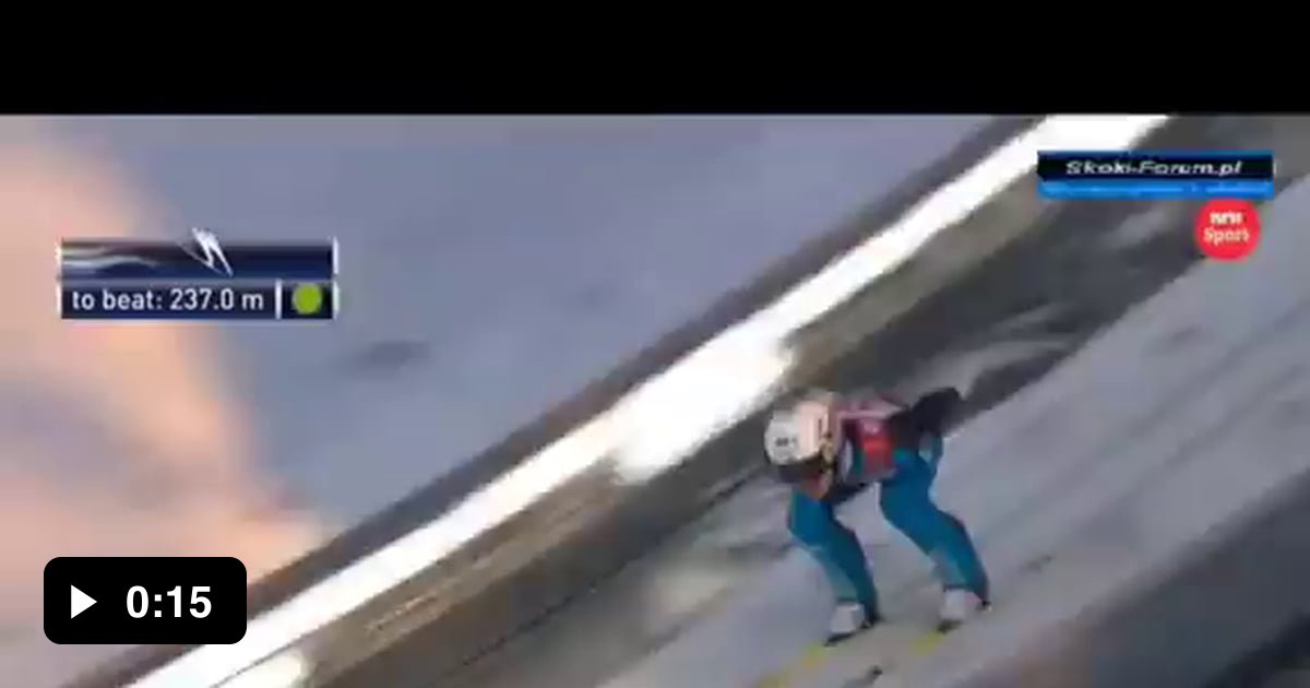 Incredible ski jump - 9GAG