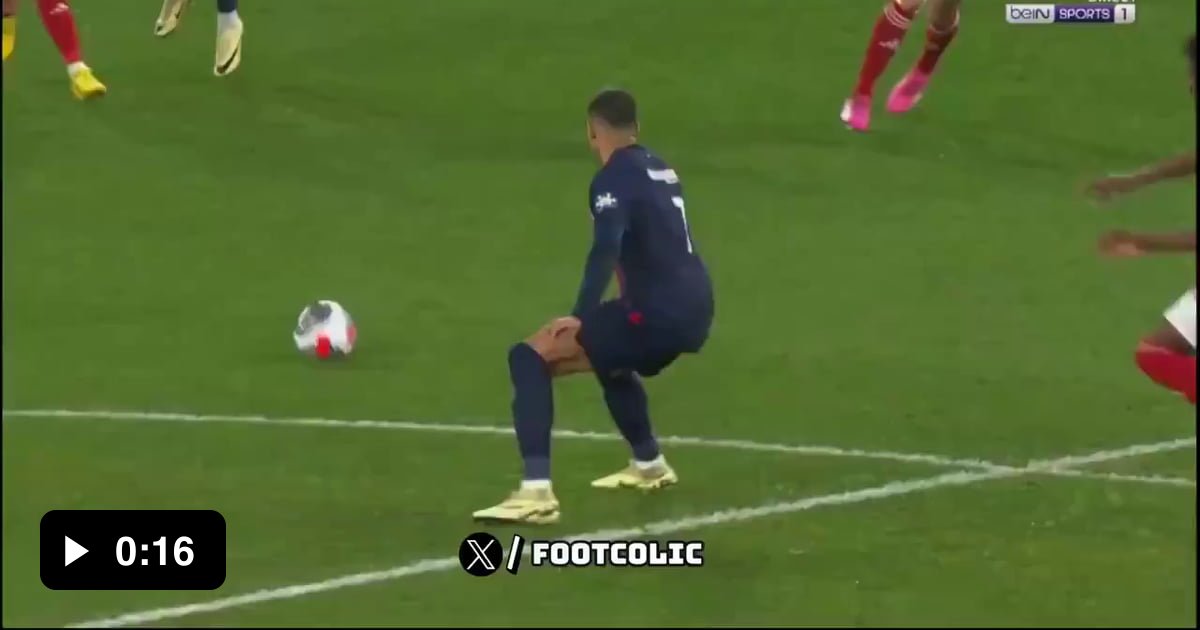 Brassier tackle on Mbappé - 9GAG