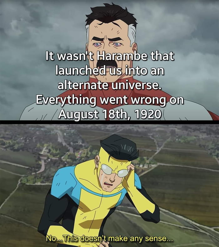 Harambe was the reference point - 9GAG