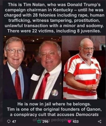 A Founder of QAnon - 9GAG