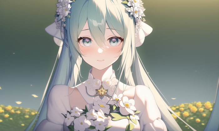 Bride Miku - 9GAG