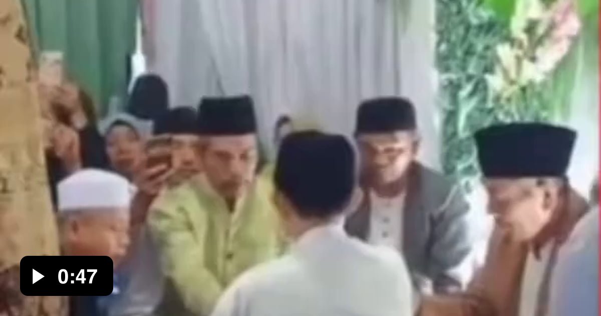 Pasangan homo sampai akad nikah, kok bisa kecolongan?! Udh gitu dalam beragam islam lagi. - 9GAG