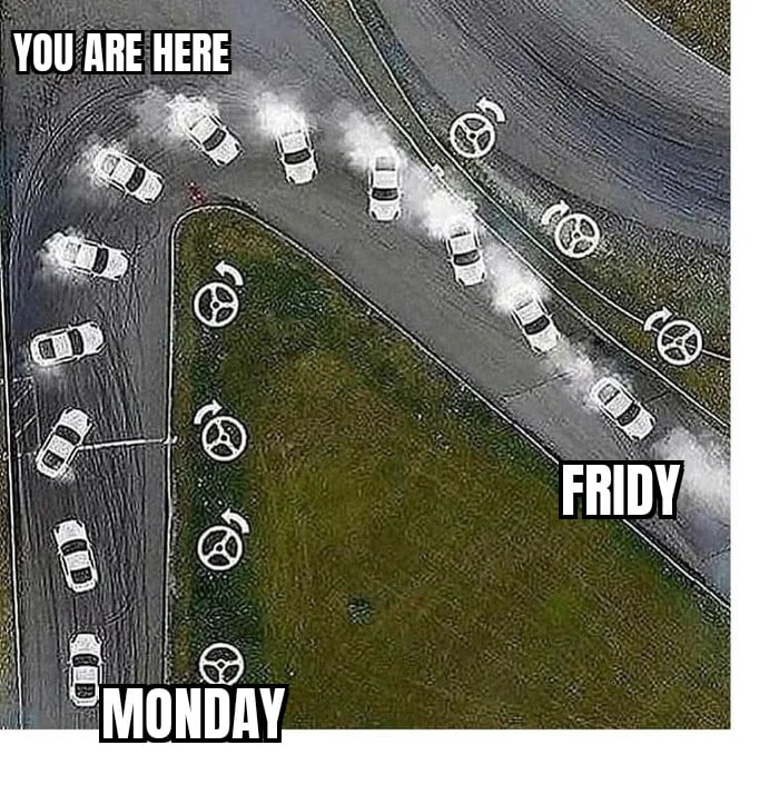 Drift through the week - 9GAG