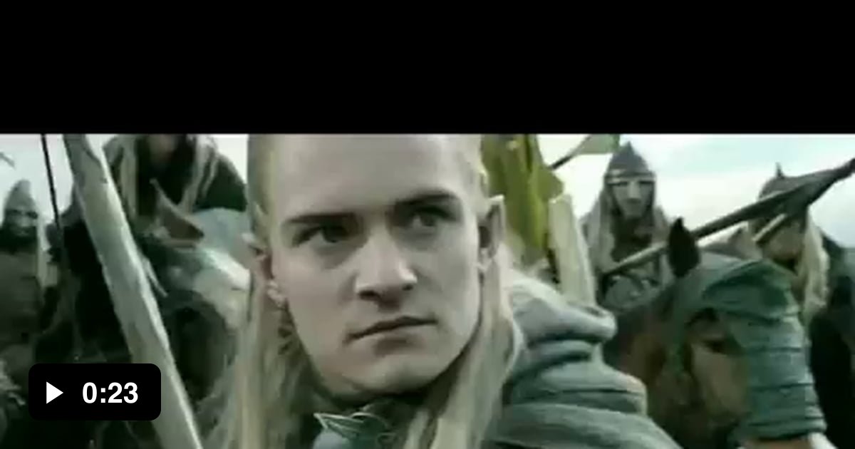 Aragorn forgets Legolas father name... - 9GAG