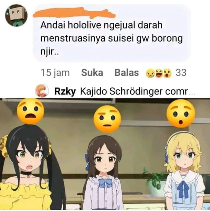 Wibu itu kalau ga stres ya cabul. - 9GAG