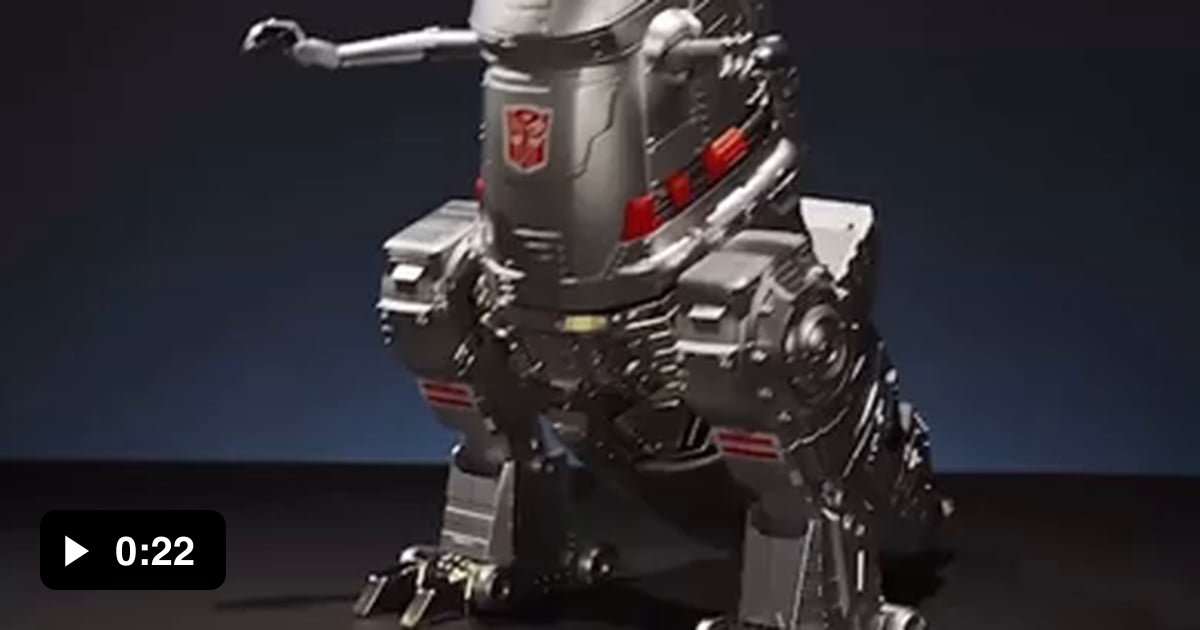 Fully functional Grimlock looks sweet. - 9GAG