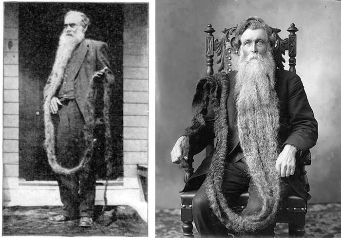Valentine Tapley promised to never shave again if Abraham Lincoln was ...