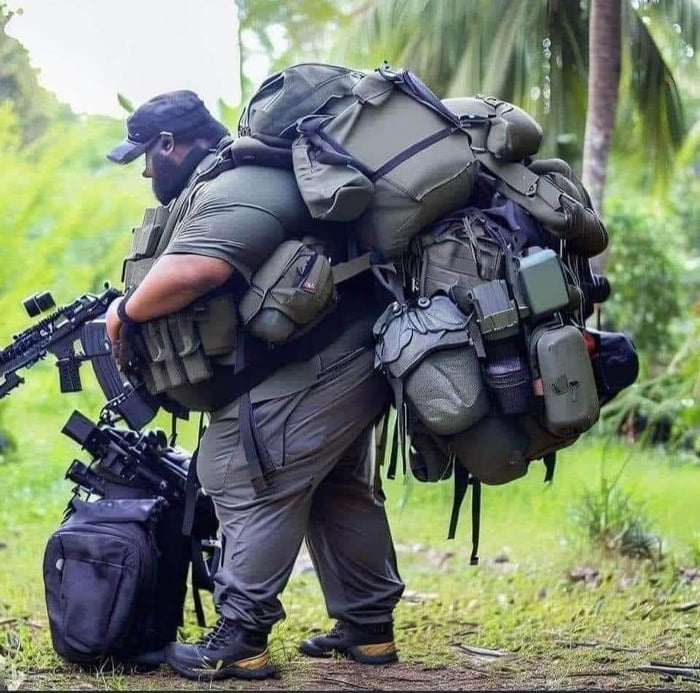 Fallout with max strenght and all carry weight perks. - 9GAG