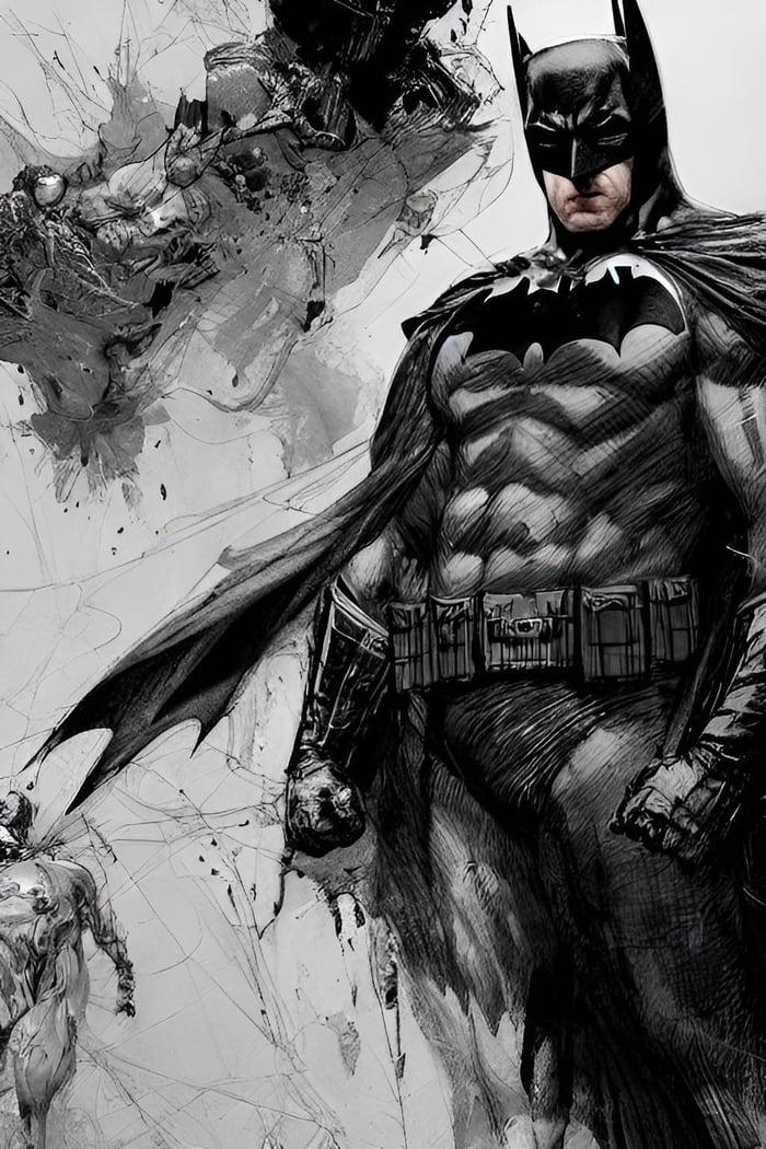 Ai Generated art of Batman. - 9GAG