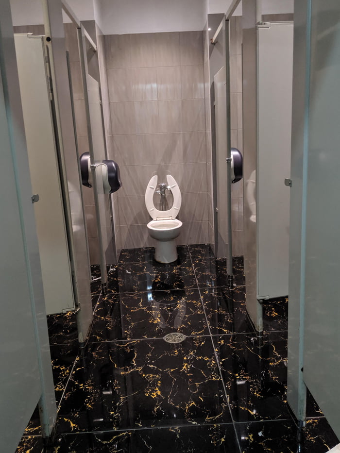 Crappily designed crapper, who needs stalls? - 9GAG
