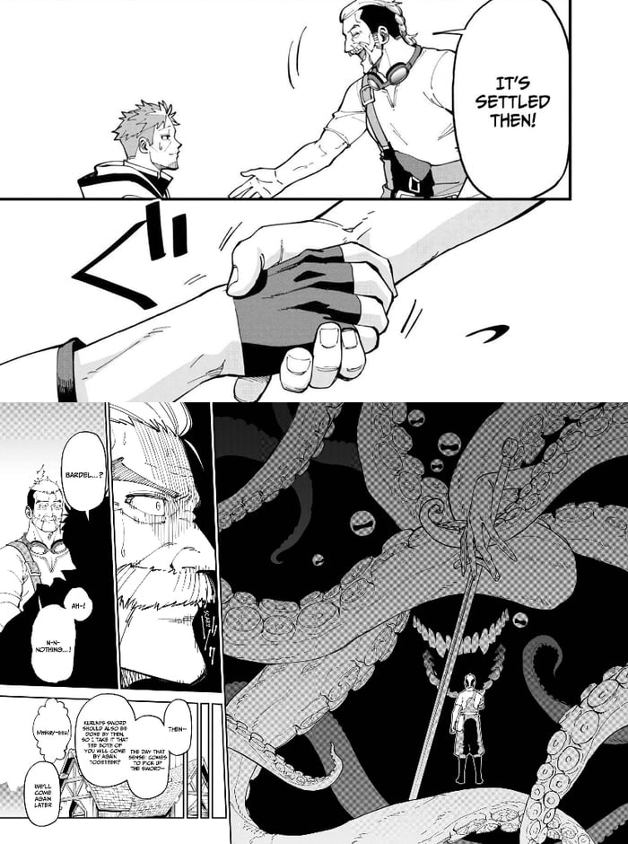 Shaking hands with a monster (Sauce: Backwater Old Man Becomes a ...