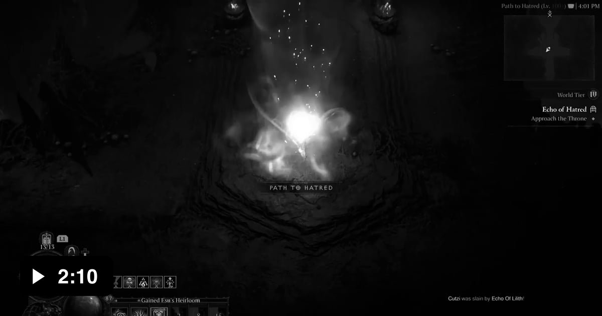 BL Sorc breaking Uber Lilith phase 2 - 9GAG