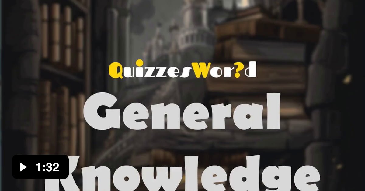 General Knowledge Quiz Part 1 - 9GAG