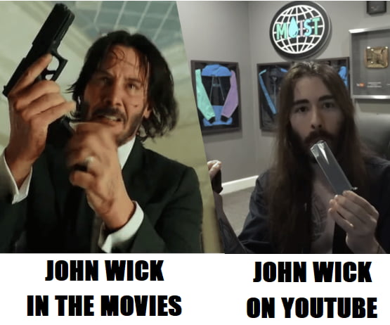 John Wick vs. John Wick - 9GAG