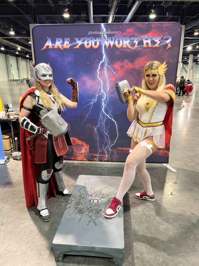 Shera The Princess of Power & Thor by Hellcat Blondie - 9GAG